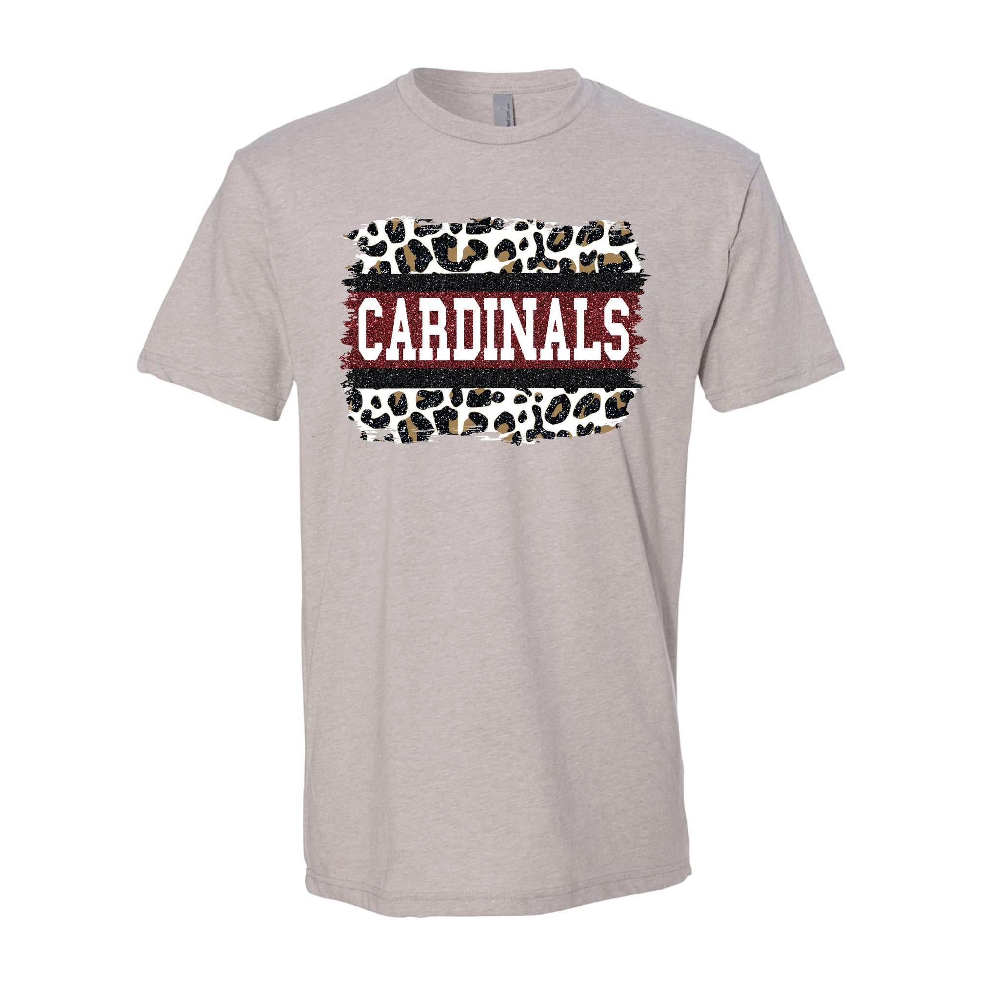 Faux Glitter Cardinals Tee - Henson House